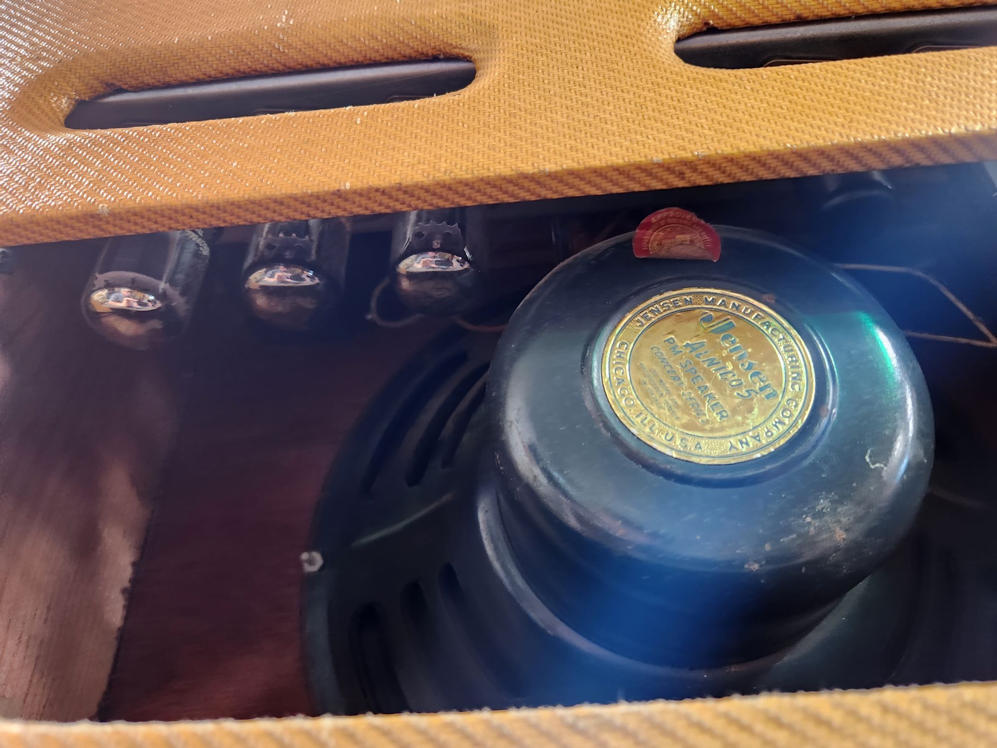 1952 Tweed Fender Deluxe Amplifier - WEST GUITAR CENTER