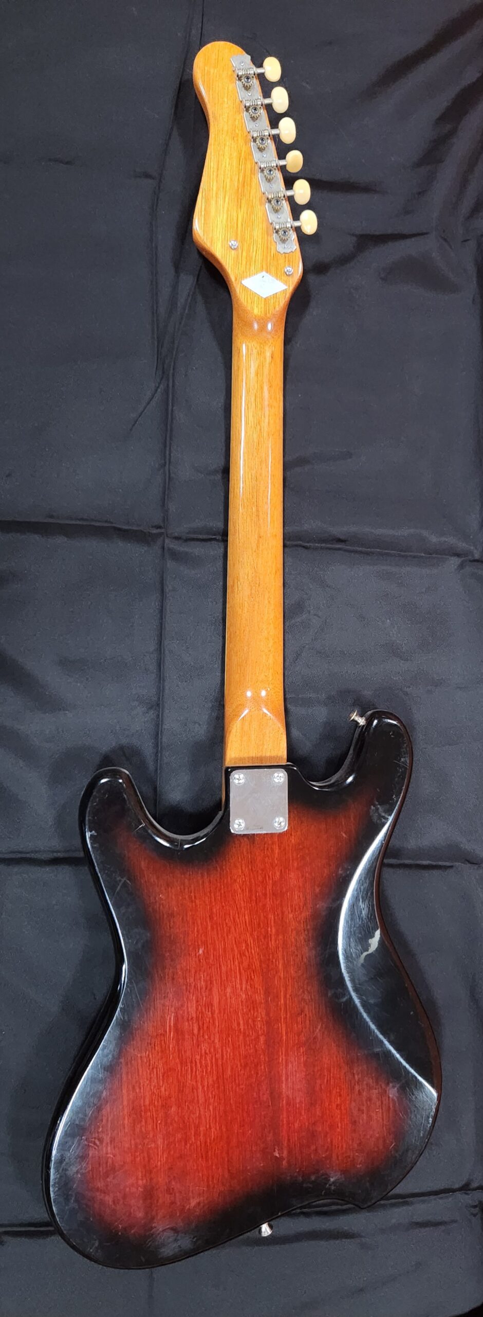 Vintage 1960’s Heit Deluxe guitar 4 Pickups Red Burst - WEST GUITAR CENTER