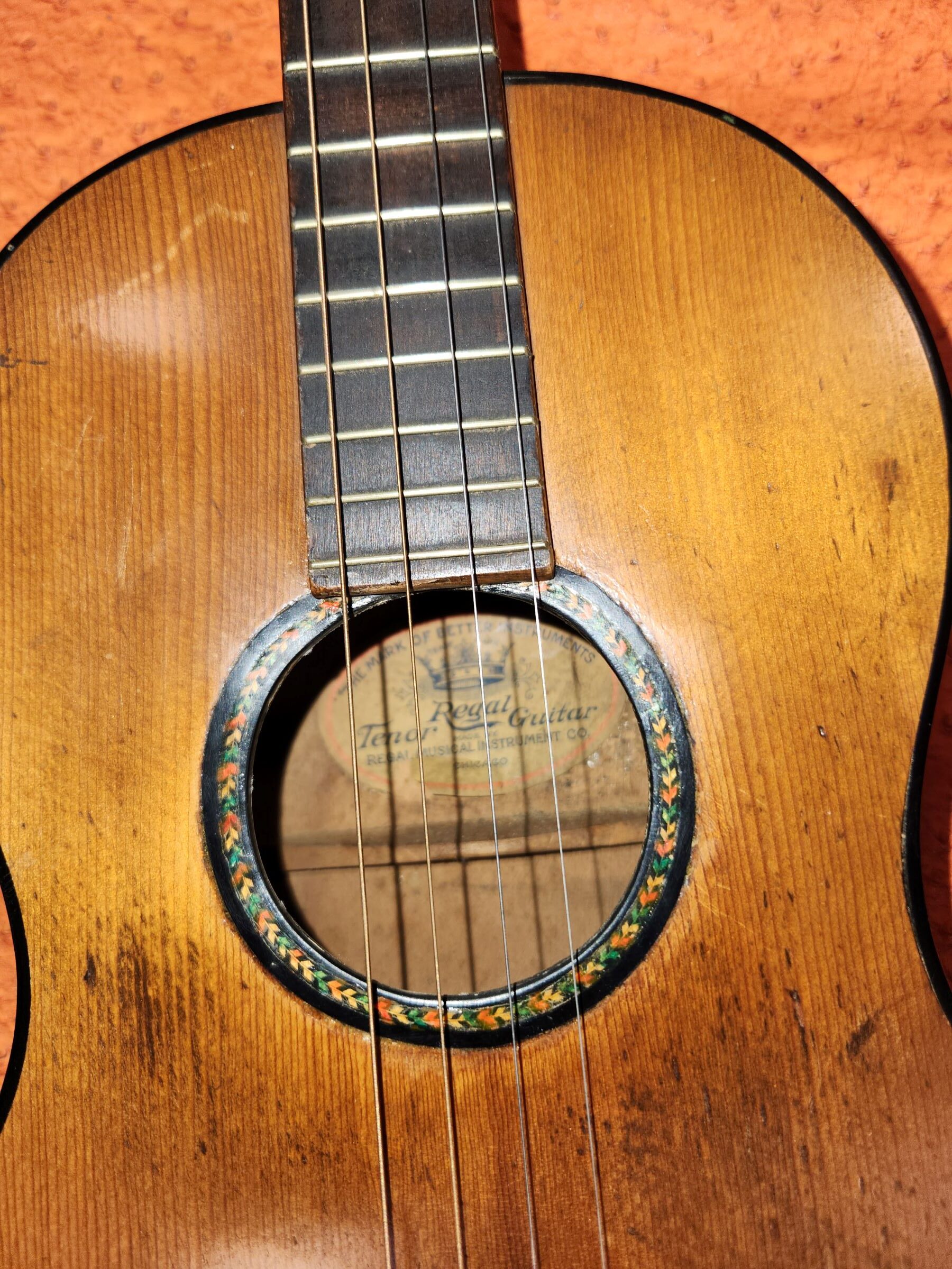 Regal Tenor Guitar , Early 1900’s | WEST GUITAR CENTER